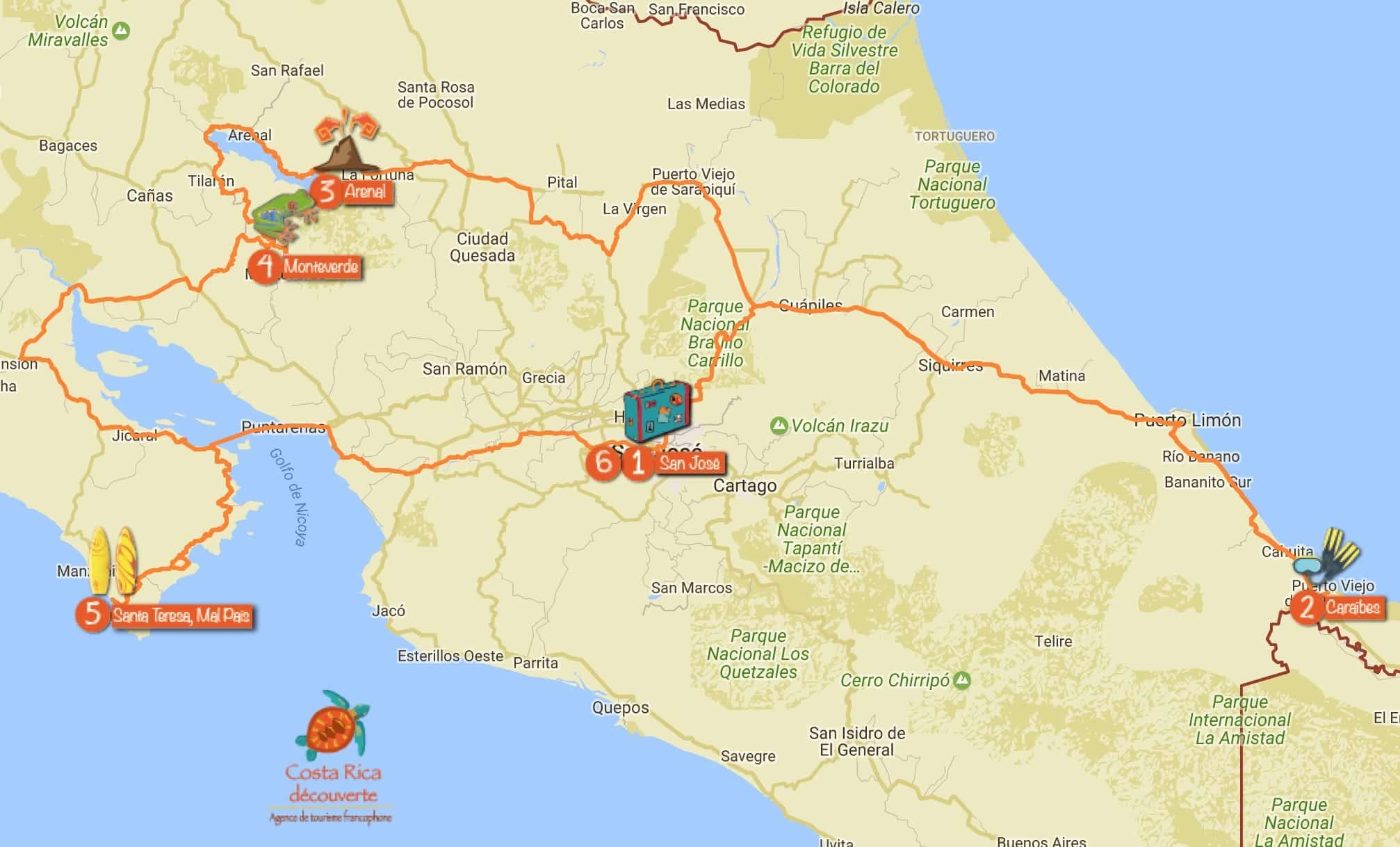 Map Of Where Toucans
